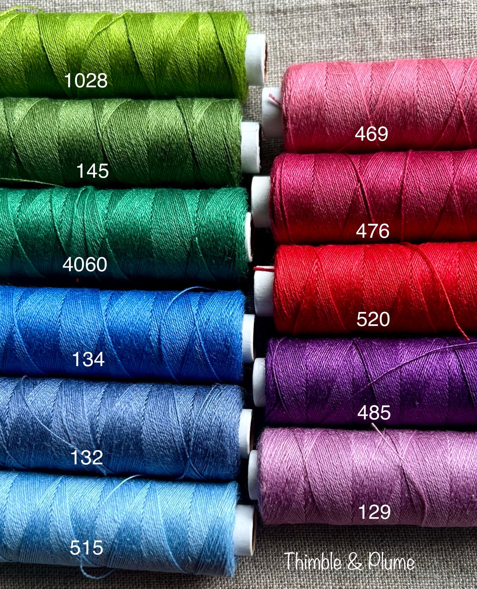 Linen Thread Several Colours - Etsy