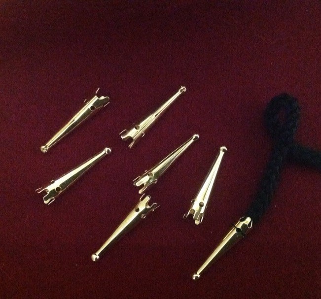 10 Aglets (for Medieval/renaissance/sca Lacing Points & Larp/cosplay ...