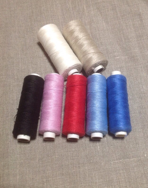Linen Thread Several Colours - Etsy
