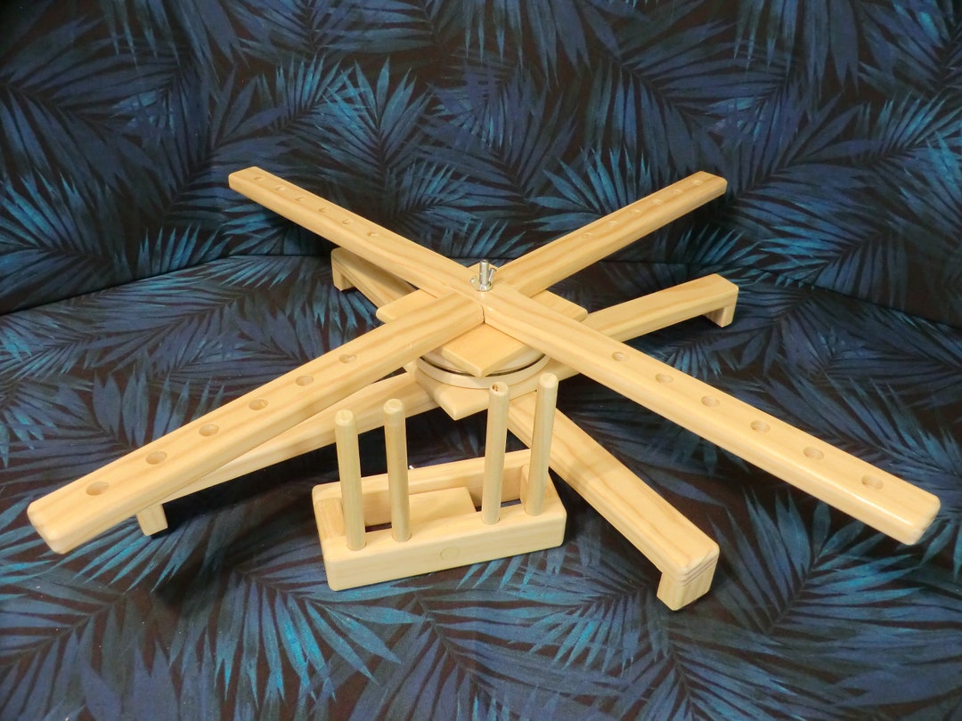 Collapsible Amish-style Yarn Swift Jonathan Model - Etsy