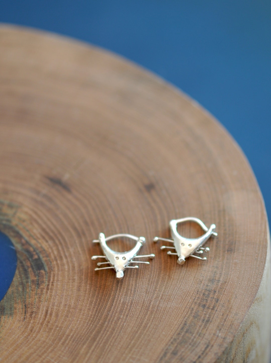 Rat Earrings • Handmade Jewelry • Quirky Earrings • Animal Earrings ...