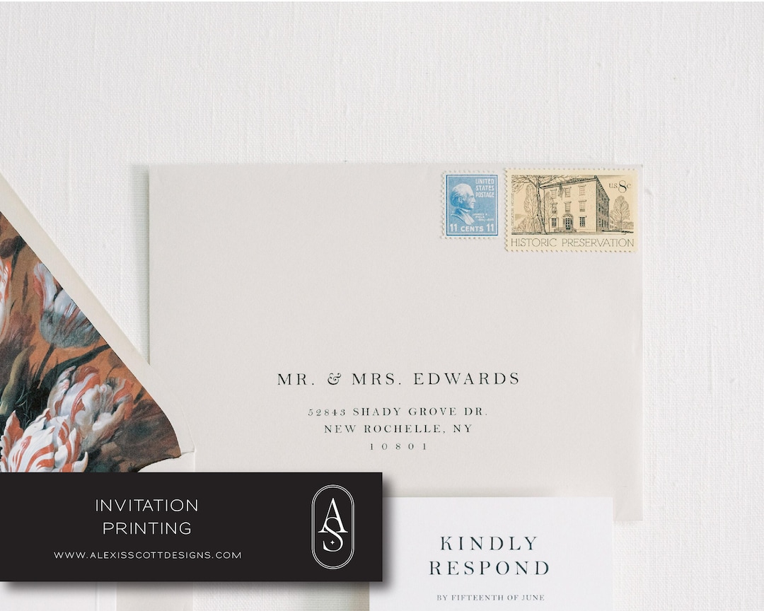 Invitation Printing Services: Custom Invites With FREE Envelopes - Etsy