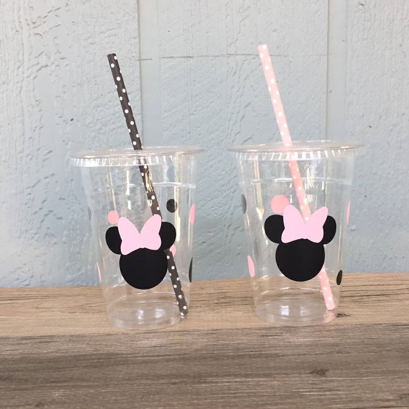 Minnie Mouse Cup - Etsy