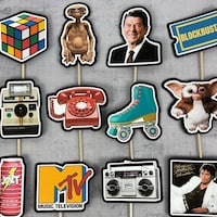 Retro 80's Boombox Party Prop/ Boombox Cutout/retro Party /80's Party ...