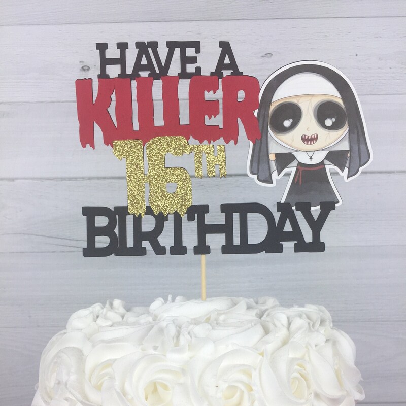 Horror Cake Topper - Etsy