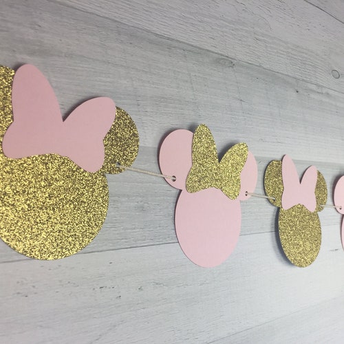 Light Pink Minnie Mouse Head