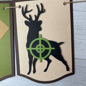 Deer Hunting Birthday Banner - Hunting Party Decorations - Little ...