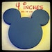 4 INCH Mickey Heads Mickey Head Mickey Die Cuts Mickey Party ...