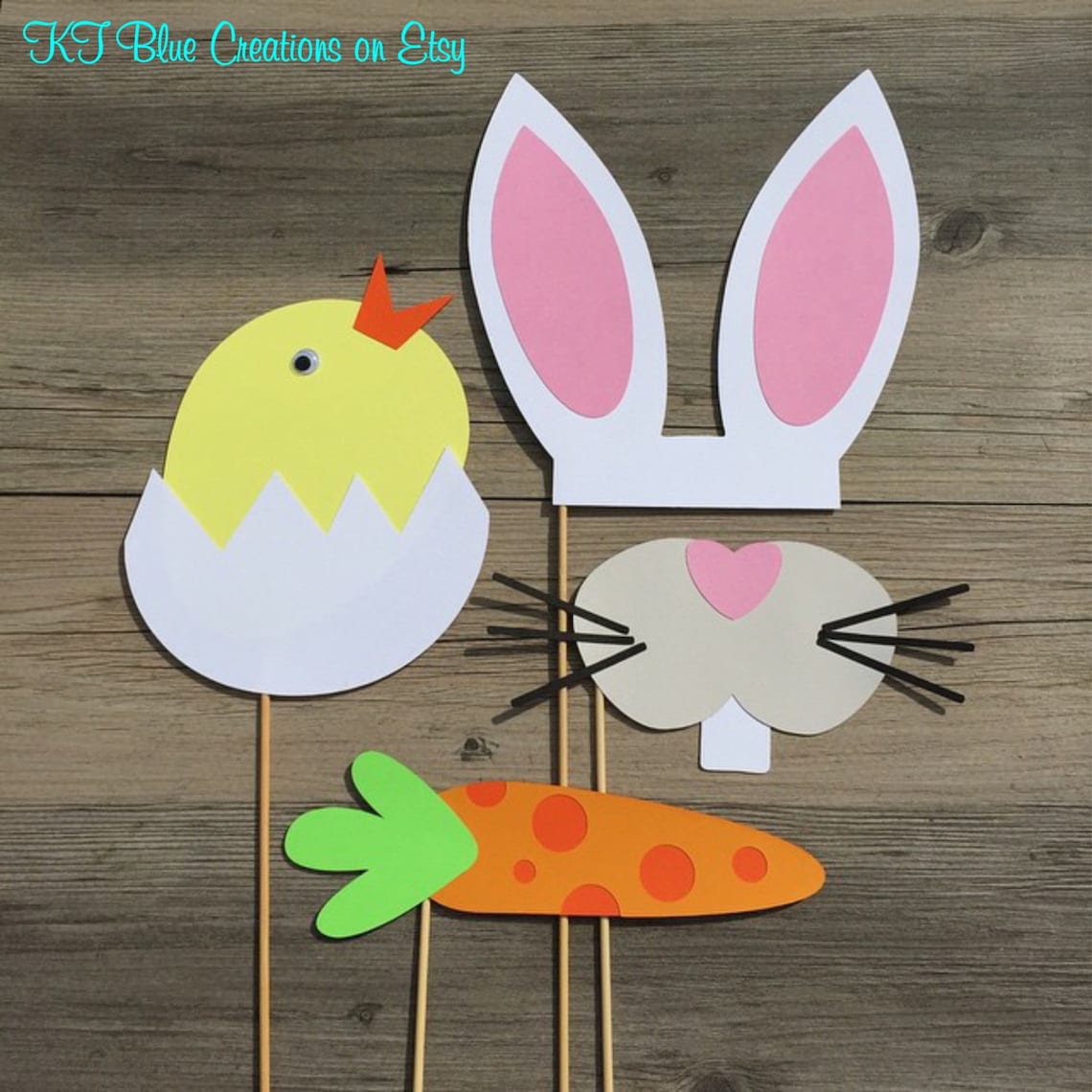 Easter Photo Props Set of 16 Spring Photo Props Photo - Etsy