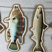 FISH Garland Vintage Fish Garland Realistic Fish Banner Fishing ...