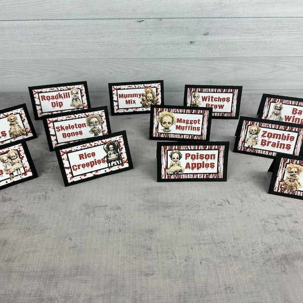 Halloween Labels - Etsy