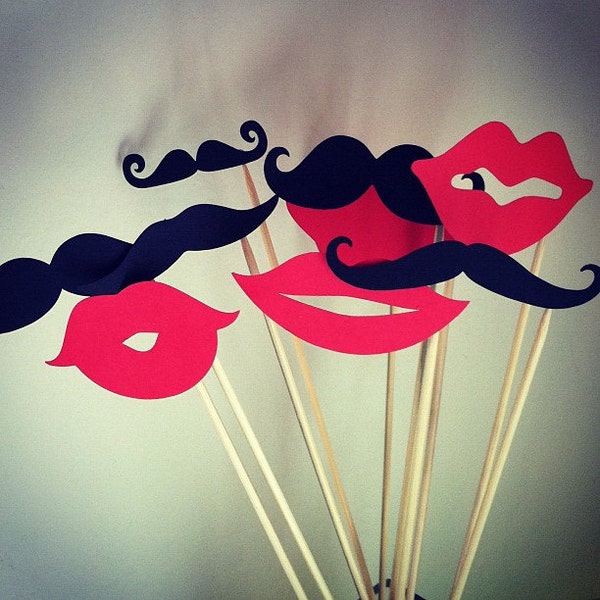 Mustache Photobooth - Etsy