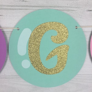 Bubbles NAME Banner - Bubble Birthday Banner- Cute Bubble Party ...