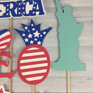 4th of July Photo Props - America Photo Props - Photobooth Props ...