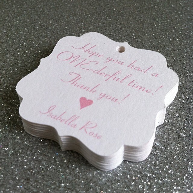 FIRST Birthday Tags Onederful Birthday Tags 1st Birthday | Etsy