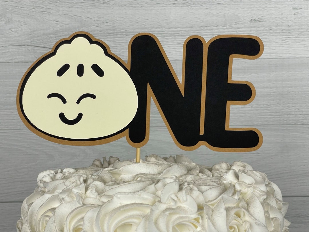 Dumpling Cake Topper - One or Two - Dumpling Birthday - Little Dumpling ...
