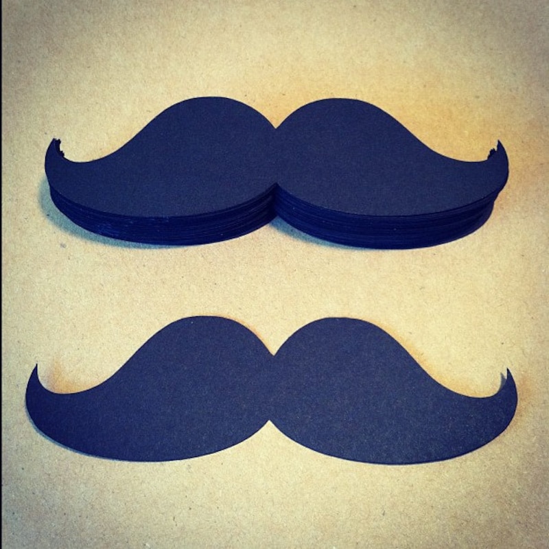 Diy Mustache - Etsy