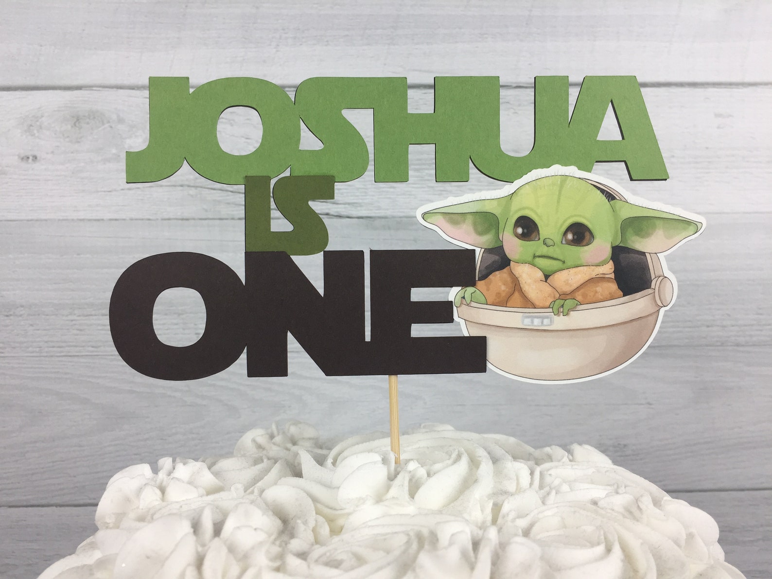 Baby Alien Birthday Cake Topper Alien Birthday the Child - Etsy