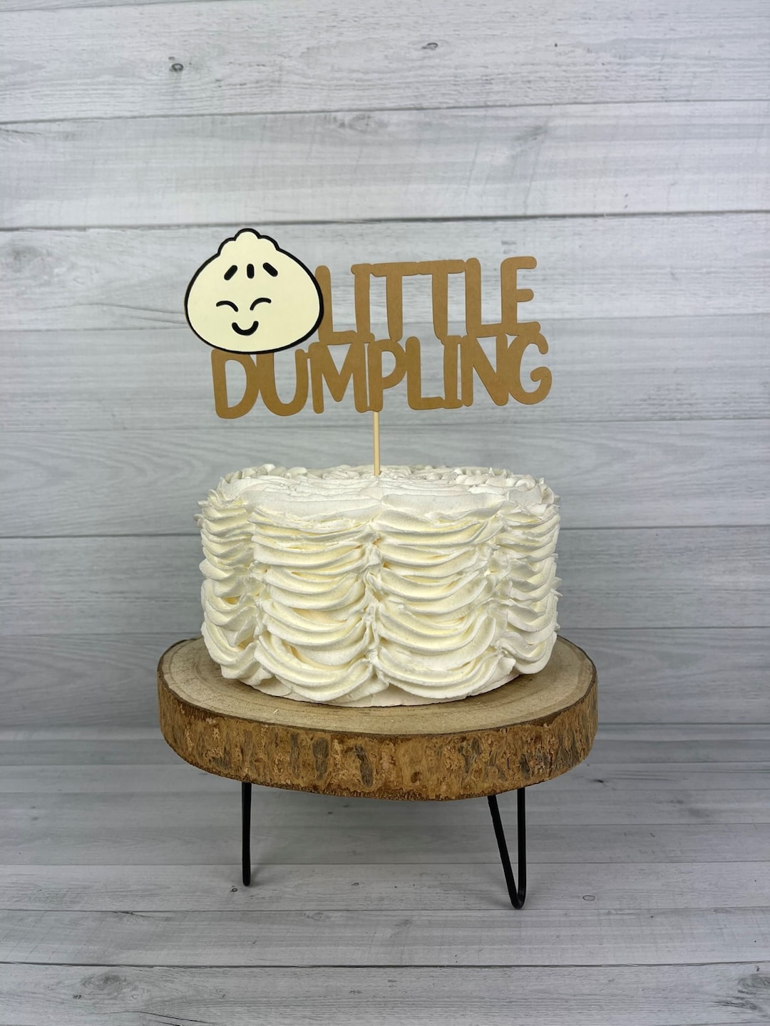 Little Dumpling Cake Topper - Dumpling Birthday - Baby Shower Cake ...