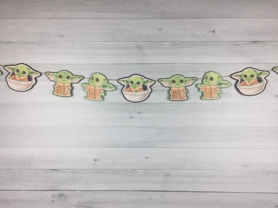 Baby Alien Child Garland Space Baby Baby Shower Baby Alien - Etsy