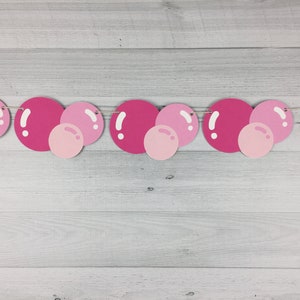 Bubbles Garland - Bubble Birthday - Pink Bubble Party - Mermaid Bubbles ...
