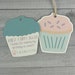 Cupcake Favor Tags - Cupcake Birthday - Cupcake Party Tags - Cute as A ...