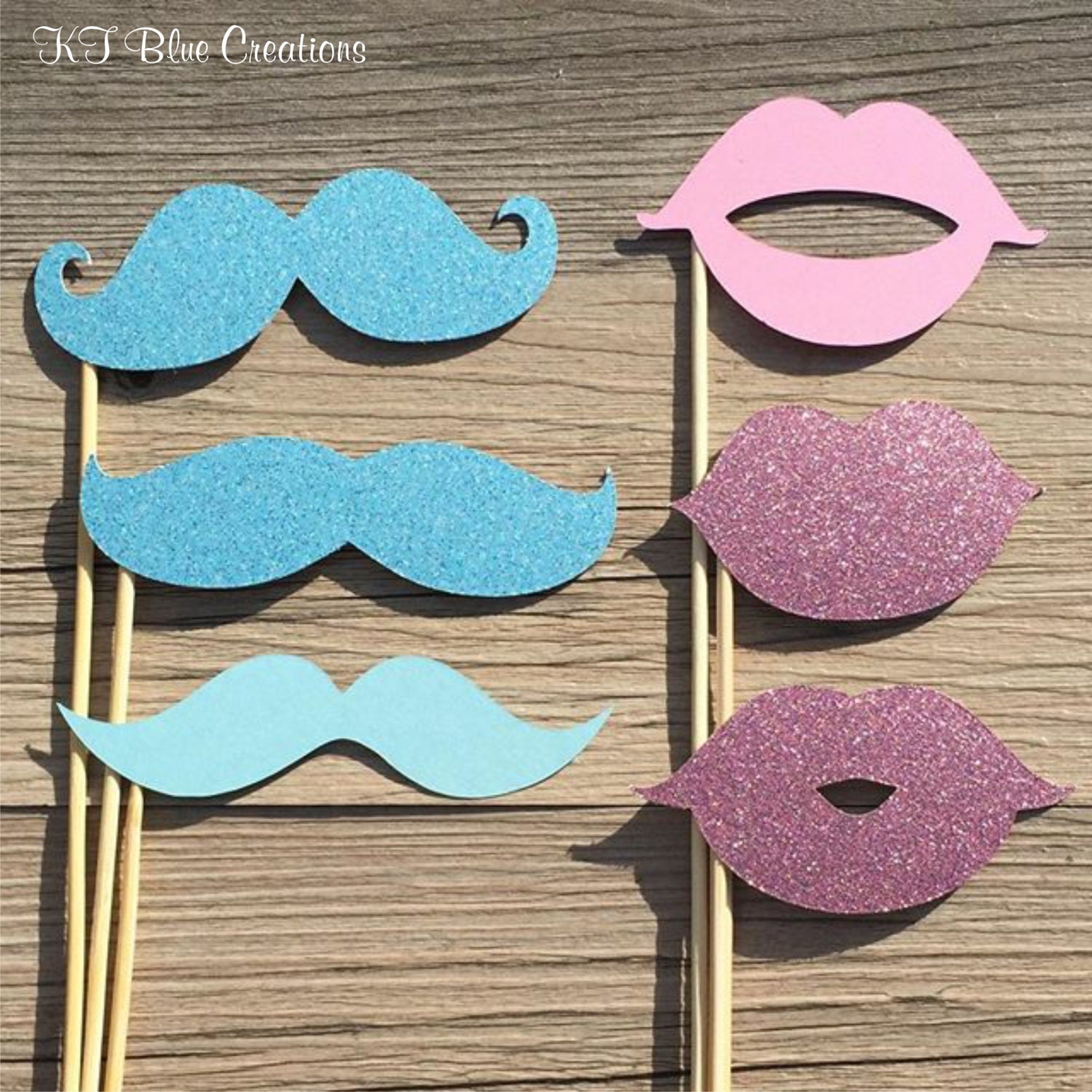 Gender Reveal Photo Props Gender Reveal Party Baby Shower | Etsy