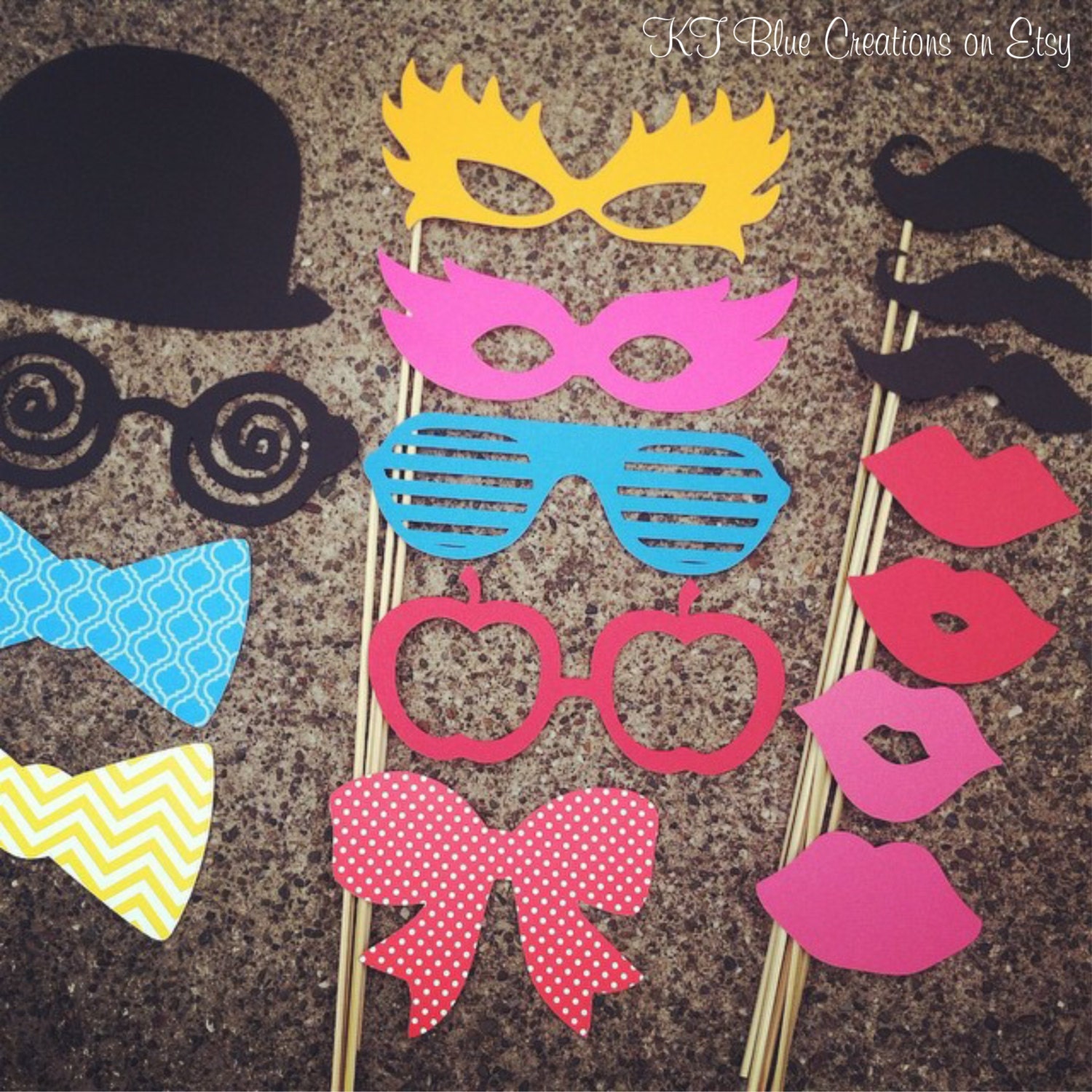 Photo Booth Props - Wedding Props - Party Props - Photobooth Props ...