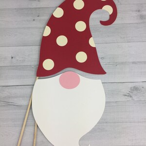 Christmas Gnome Photo Props - Photo Booth Props, Christmas Party Props ...