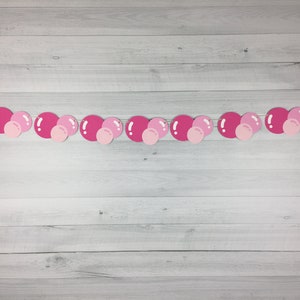 Bubbles Garland - Bubble Birthday - Pink Bubble Party - Mermaid Bubbles ...