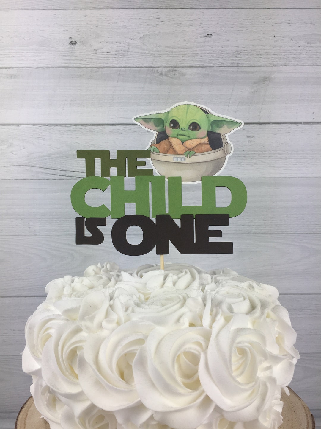Baby Alien Birthday Cake Topper - Alien Birthday - the Child is One ...