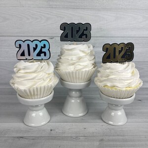 2023 Cupcake Toppers 2023 NYE Toppers New Year's Eve - Etsy
