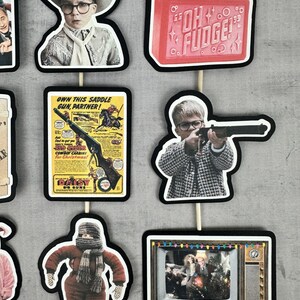 A Christmas Story Cupcake Toppers -christmas Story Movie - Christmas ...