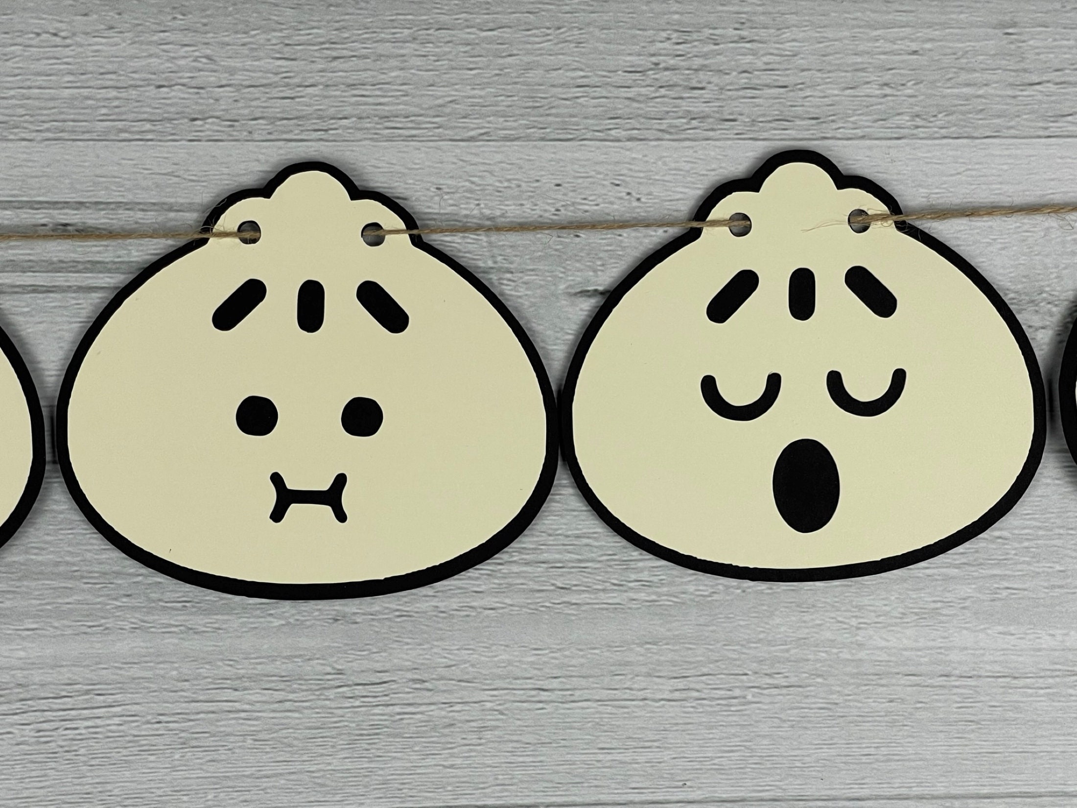 Dumpling Garland - Dumpling Birthday - Dim Sum Garland- Kawaii Asian ...