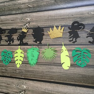 Where the Wild Things Are Garland - Wild One Birthday - Wild Things ...