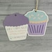 Cupcake Favor Tags - Cupcake Birthday - Cupcake Party Tags - Cute as A ...