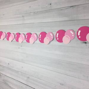 Bubbles Garland - Bubble Birthday - Pink Bubble Party - Mermaid Bubbles ...
