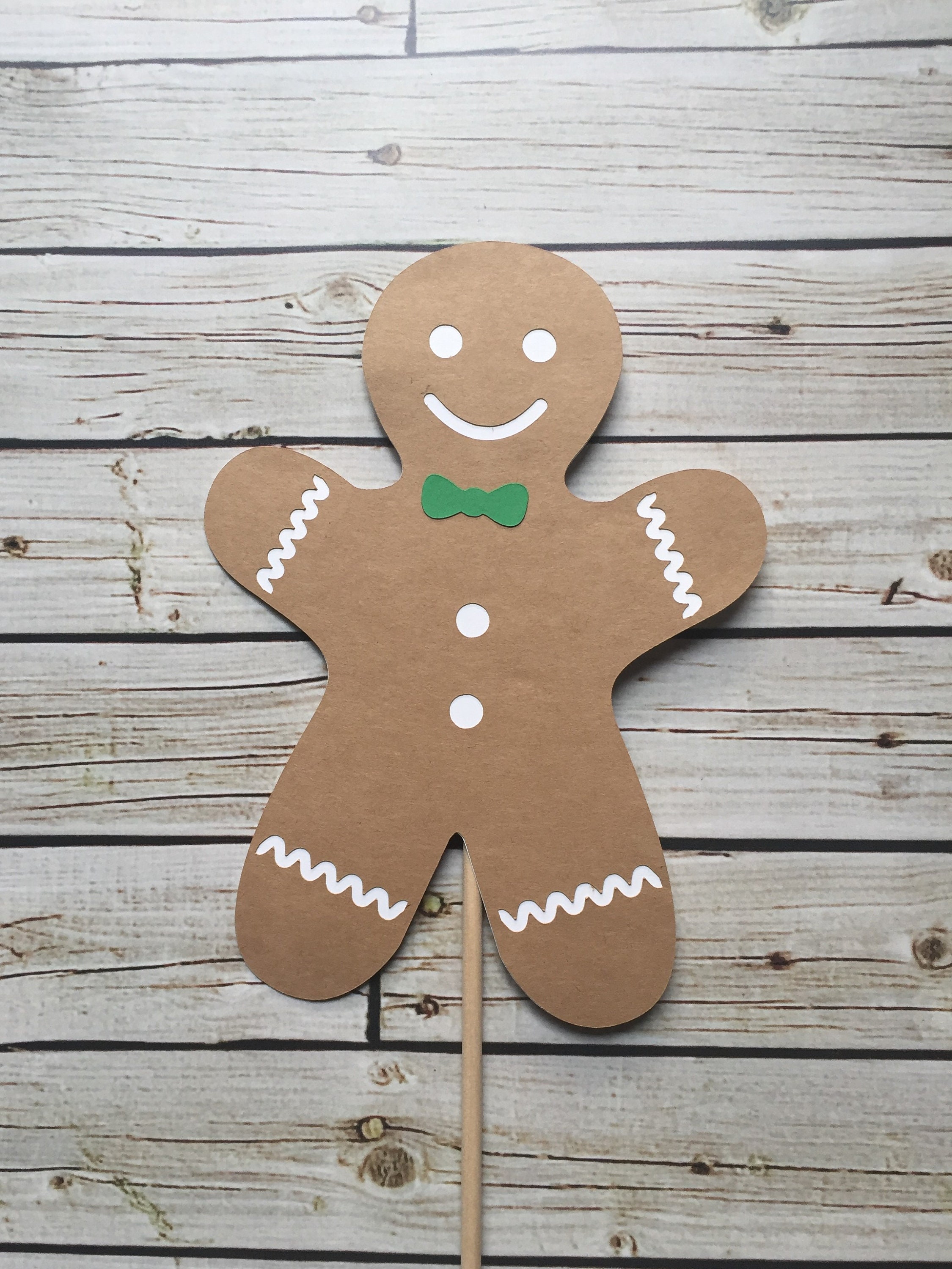 Gingerbread Men Photo Props - Christmas Party - Holiday Party Photo ...