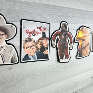 A Christmas Story Garland - Christmas Story Banner - Vintage Christmas ...
