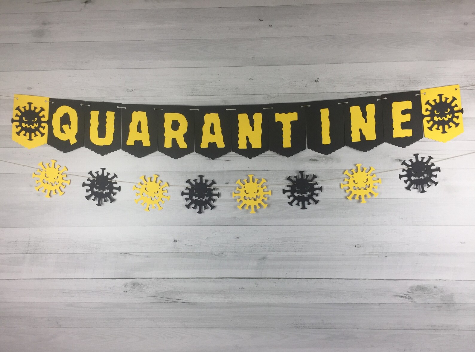 Quarantine Banner Quarantine Birthday Birthday in | Etsy