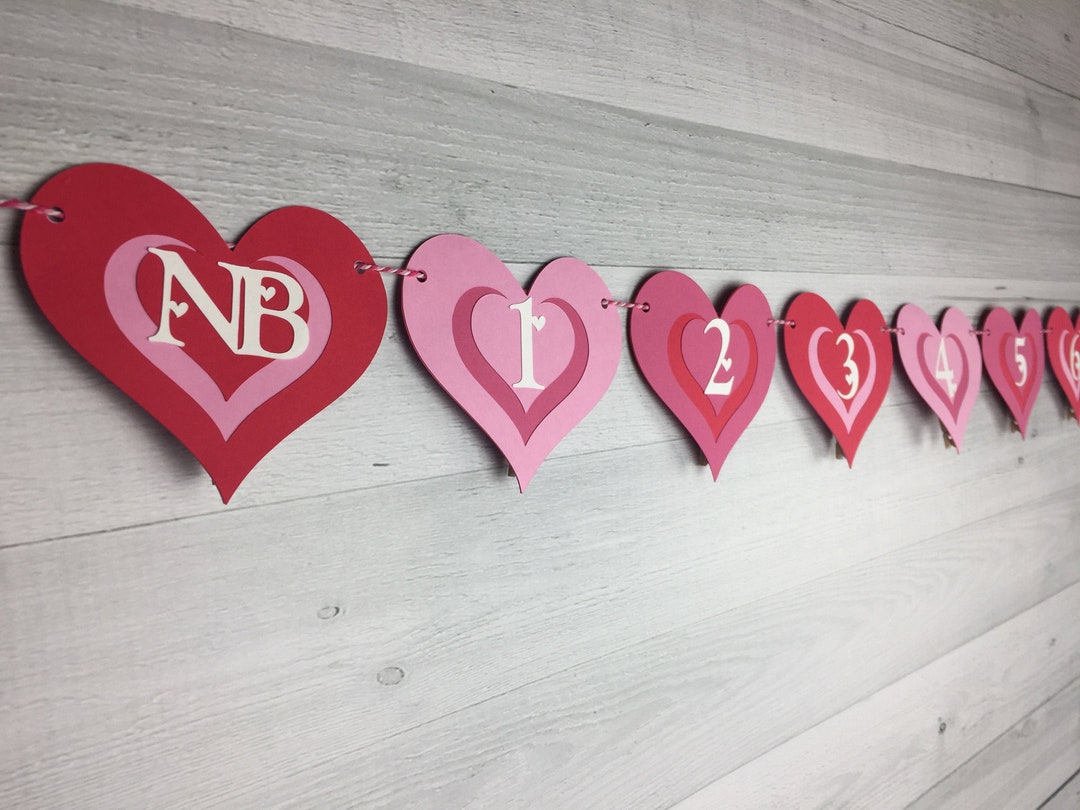 HEART First Year Banner - 1st Year Photo Banner - Photo Banner ...