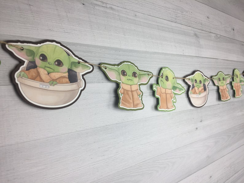 Baby Alien Child Garland Space Baby Baby Shower Baby Alien - Etsy
