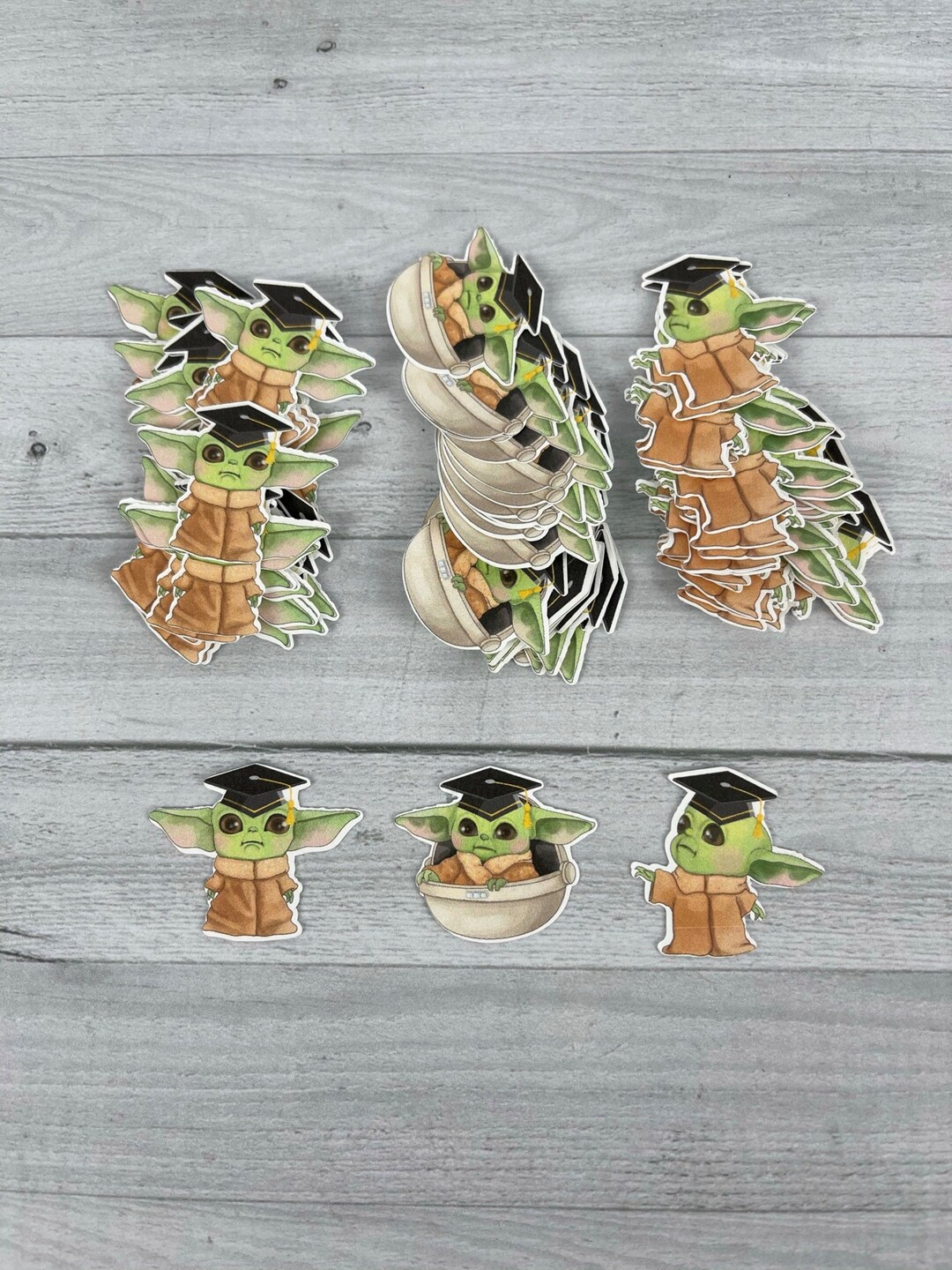 The Child Graduation Confetti - Alien Grad Party - the Child Die Cuts ...