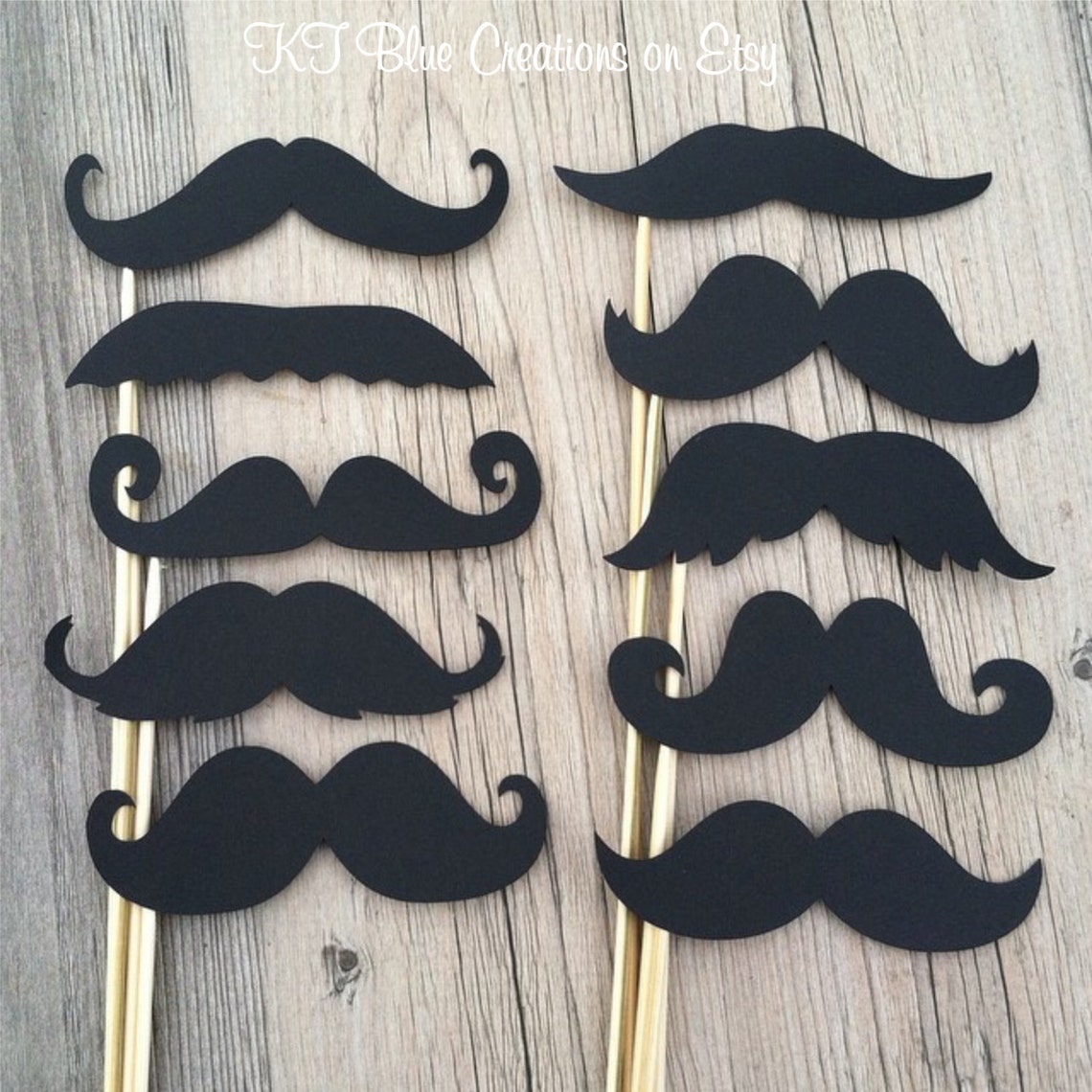 Mustache & Lips Props - Set of 20 - Wedding Props, Photo Booth Props ...
