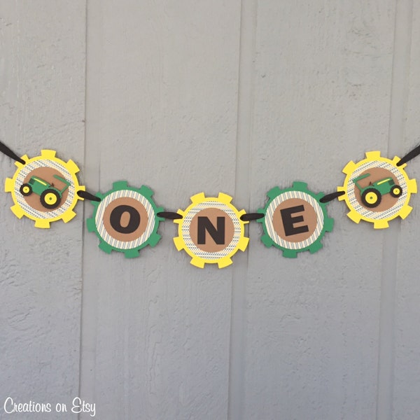 Tractor Banner - Etsy