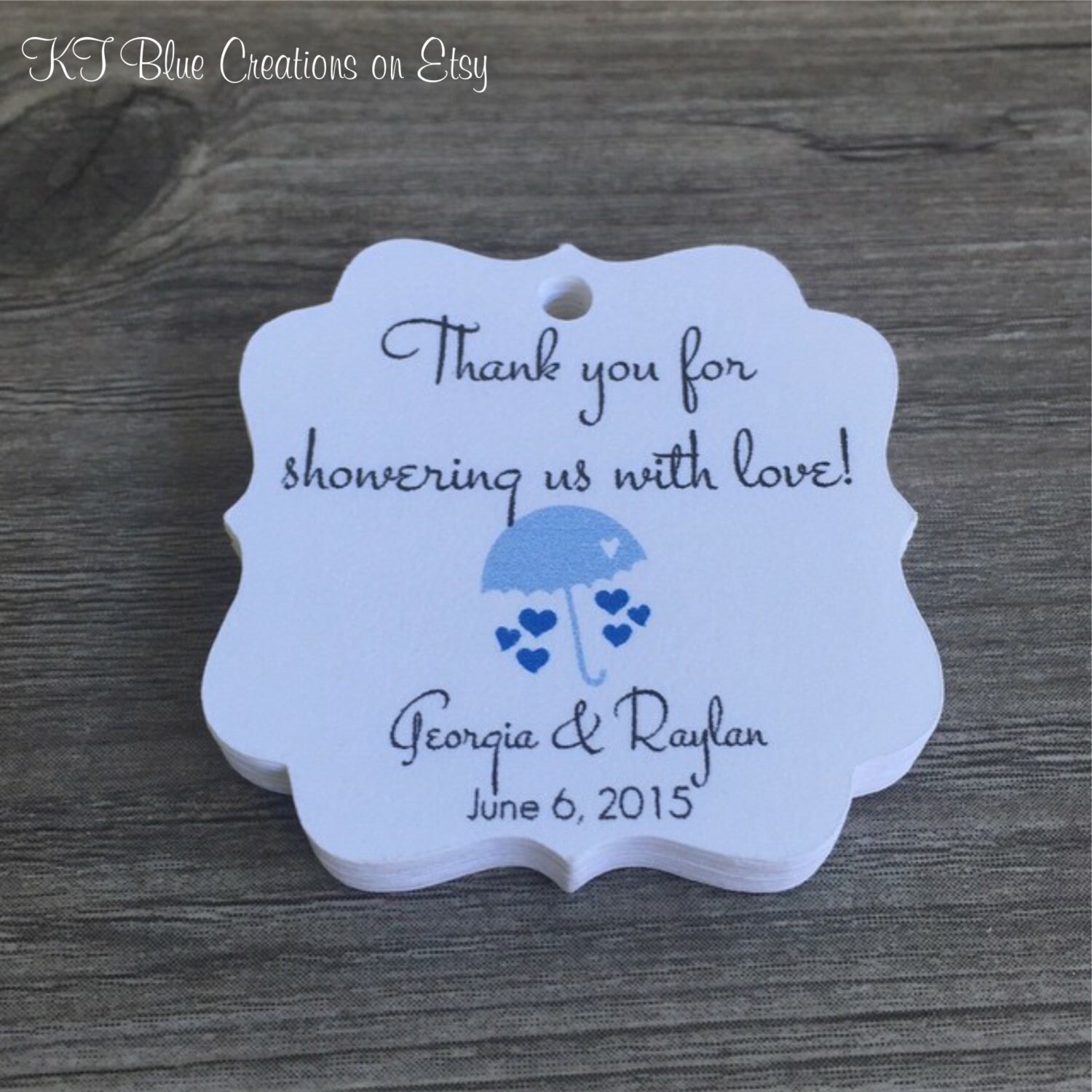 Baby Shower Favor Tags Umbrella Tags Baby Sprinkle | Etsy