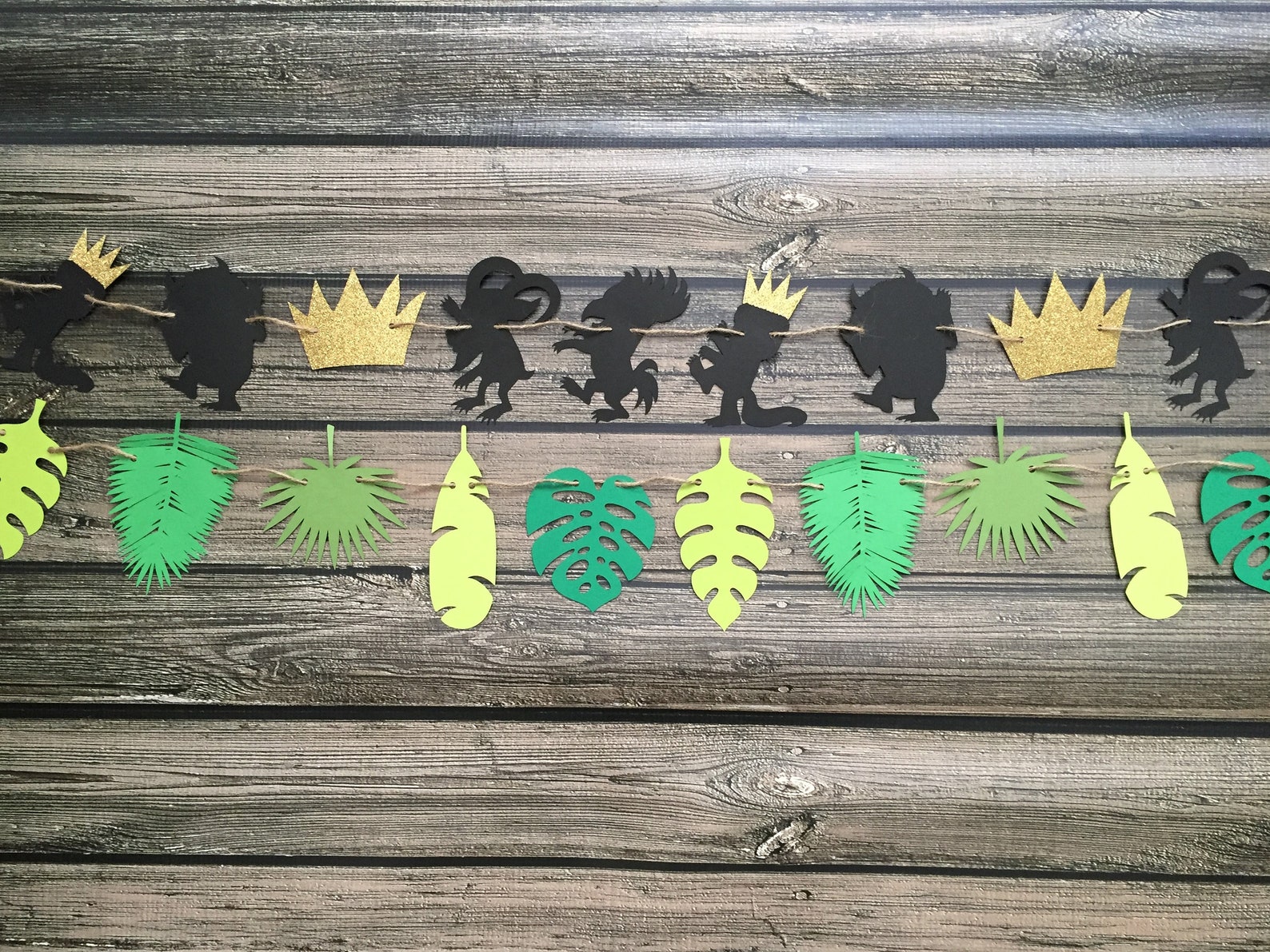 Where the Wild Things Are Garland - Wild One Birthday - Wild Things ...