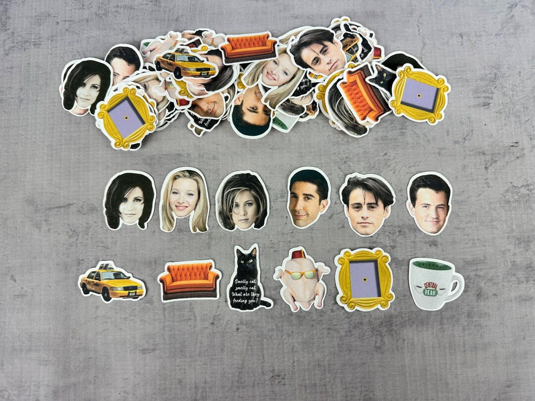 FRIENDS Confetti - 90s Friends Birthday - 90's TV Show Sitcom - Friends ...