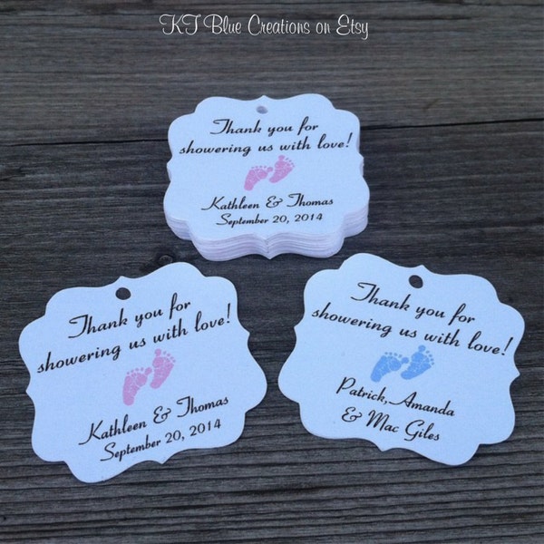 Baby Shower Tags - Etsy