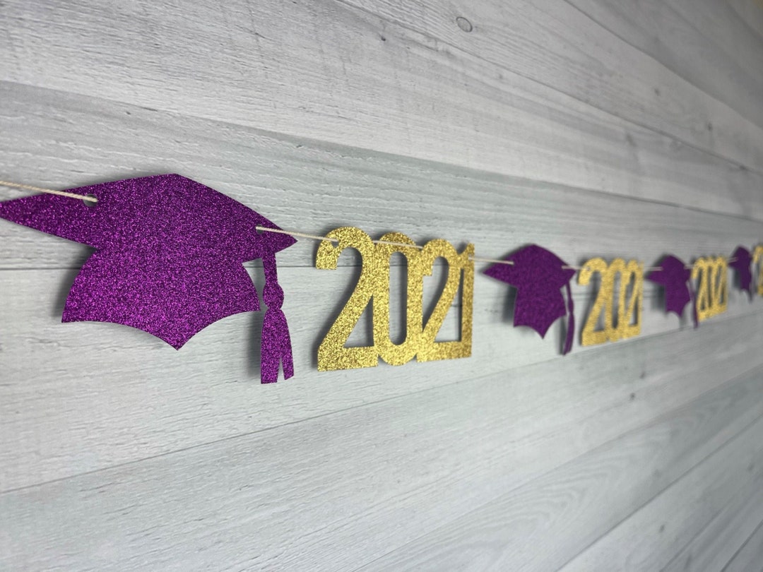 2023 Graduation Garland 2023 Grad Cap Banner Graduation Party Garland ...